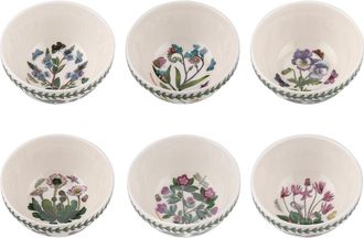 Portmeirion Lot de 6 bols empilables D. 14 dm - Jardin Botanique