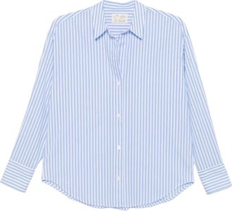 Saint Barth Femme, Blouses et Chemises, Bleu, Taille: 40 FR Cristal Long Sleeve Shirt