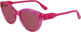 Karl Lagerfeld Femme, Accessoires, Violet, Taille: ONE Size Kl6099S-525 Lunettes de soleil
