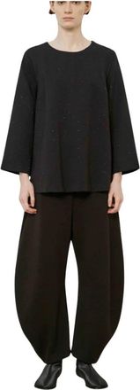 Meimeij Femme, Blouses et Chemises, Noir, Taille: 38 FR M5Fc00 Blouse