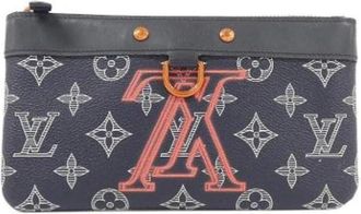 Louis Vuitton Pre-owned Pochette - Femme - Pre-owned - Bleu - Taille: ONE Size