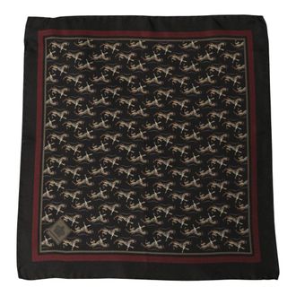 Dolce & Gabbana Foulard Einstecktuch - - Accessories - Herren - Schwarzk - ONE SIZE