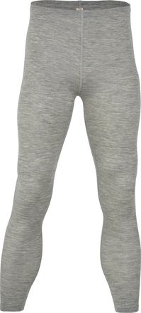 Engel Herren Leggings, Wolle Seide, Engel Natur, 2 Farben (GOTS), Hellgrau Melange, 50/52