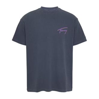 Tommy Jeans T-Shirt f&uuml;r Herren, leger (Dunkel-Marineblau)