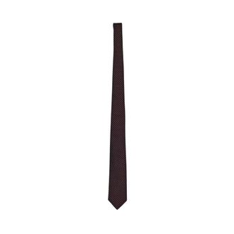 Emporio Armani Seidenkrawatte - - Accessories - Herren - Braun - ONE SIZE