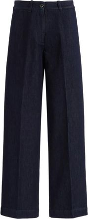 Nine In The Morning Pantalon large Fiamma - Femme - Pantalons - Bleu - Taille: W27