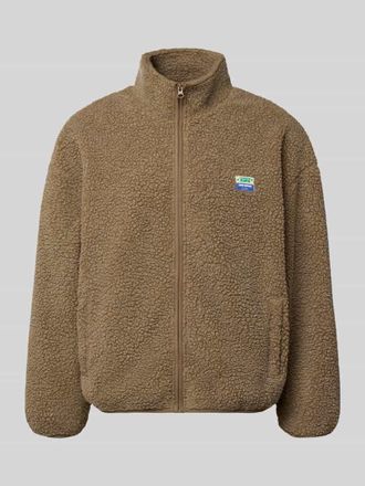 American Vintage Sweatjacke mit Logo-Patch Modell HOKTOWN