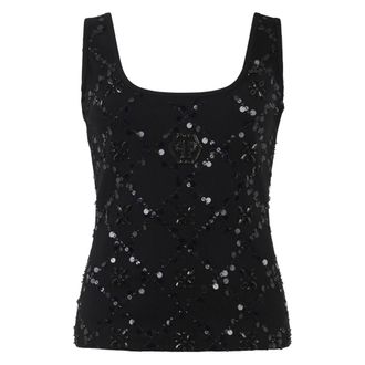 Philipp Plein Damen, Oberteile, Schwarzk, LGr&ouml;&szlig;e