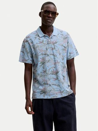 Jack & Jones Jack & Jones Poloshirt Blu Hawaii 12295860 Hellblau Relaxed Fit