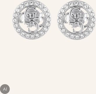 Guess Ohrring Life In 4g silber