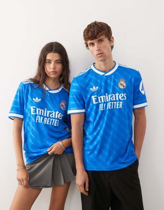 adidas adidas Football - Real Madrid 2025/26 - Troisième maillot - Bleu