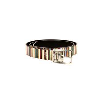 Paul Smith Cut to Fit Signature Stripe Reversible Belt - - Accessories - Herren - Mehrfarbig - ONE SIZE