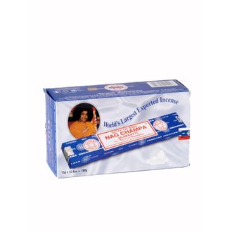 Satya Jewelry Nagchampa 89018020010230 Satya Sai Baba R&auml;ucherst&auml;bchen, 12 boxes * 12 sticks: 144 stick, 15g*12 boxes=180g, schwarz, 1 x 1 x 1 cm
