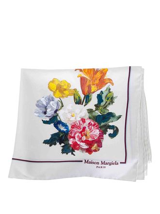 Maison Margiela &Eacute;charpe - Blanc