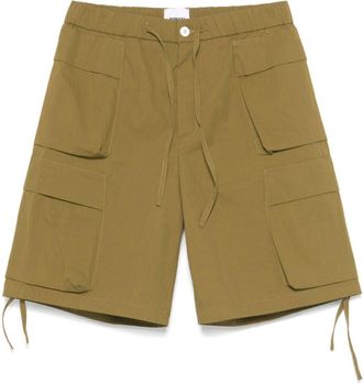 BONSAI Klassische Cargo-Shorts - Grün