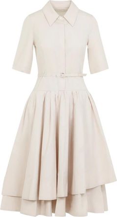 Co Femme, Robes, Rose, Taille: 36 FR SS Belted Long Dress