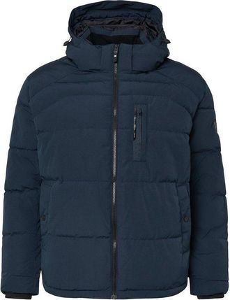 s.Oliver Winterjacke Outdoor-Jacke Wasserabweisende Pufferjacke mit abnehmbarer Kapuze