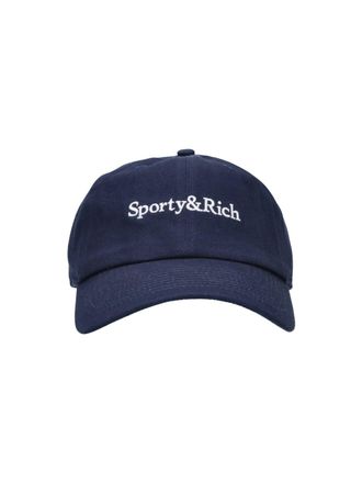 Sporty & Rich Baseball Cap With Logo