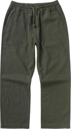 Service Works Pantalon de cuisine en flanelle - Homme - Pantalons - Vert - Taille: L