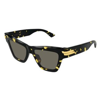 Bottega Veneta Lunettes de soleil oeil de chat - Femme - Accessoires - Brun - Taille: 53 MM