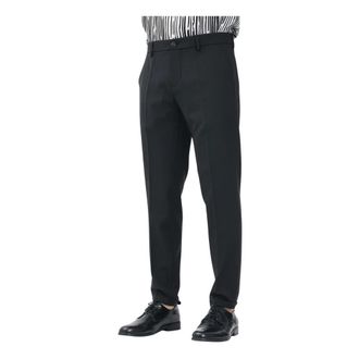 Patrizia Pepe Elegante Schwarze Hose f&uuml;r M&auml;nner - - Trousers - Herren - Schwarzk - M
