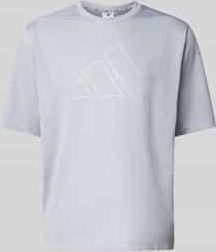 adidas T-Shirt mit Label-Print