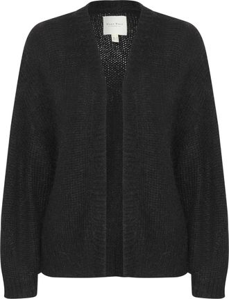 Part Two Part Two Damen Rastinepw Female Relaxed Fit Long Sleeve Cardigan Strickjacke, Schwarz, XL