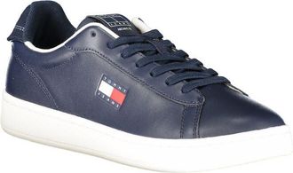 Tommy Hilfiger Leather and Polyurethane Sneaker - Navy