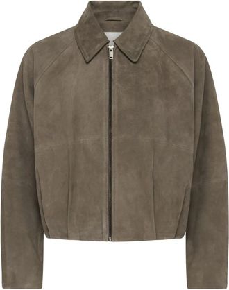 MY ESSENTIAL WARDROBE Femme, Vestes, Brun, Taille: 44 FR Leather Vestes