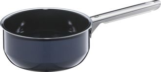 WMF Fusiontec Inspire Stielkasserolle, 16 cm ohne Deckel, kleiner Topf 1,3l, Kochtopf klein, Nudeltopf, Milchtopf Induktion, High-Tech Keramik, kratzfest,