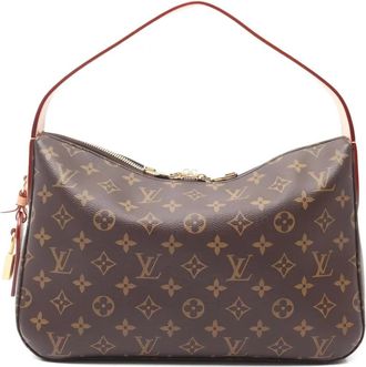 Louis Vuitton sac porté épaule Slouchy PM monogrammé - Marron