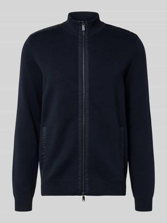 Christian Berg Strickjacke mit Rei&szlig;verschluss