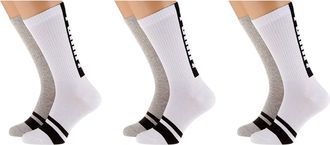 Puma Men Seasonal Logo Socken (6 Paar), White/Grey, 43/46