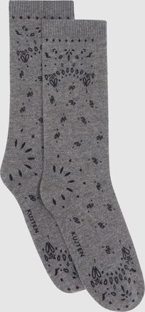 Kujten Chaussettes Sig Bandana Taupe