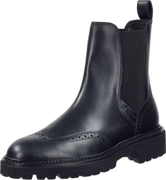 GANT 31551119/G00 Schlupfstiefel Glattleder Damen in schwarz - Gr. 42