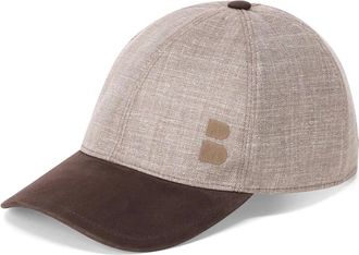 Brett Johnson unisex, Accessoires, Brun, Taille: M Casquette