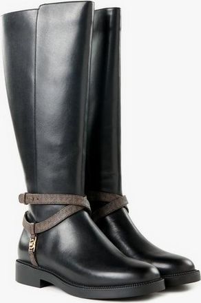 Michael Kors Botte cavali&egrave;re Abigail en cuir