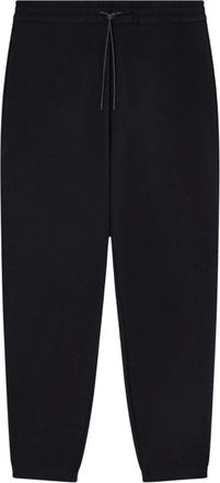 Emporio Armani Homme, Pantalons, Noir, Taille: S Lyocell Interlock Joggers