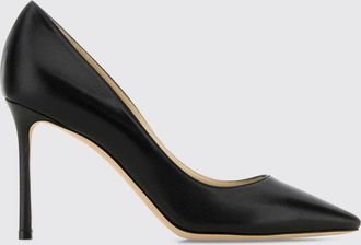 Jimmy Choo London Escarpins Romy en cuir lisse avec talon haut et bout en amande