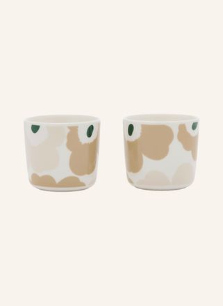 Marimekko 2er-Set Becher Unikko beige
