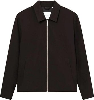 Les Deux Urbanes Overshirt im Woll-Mix mit Zip in