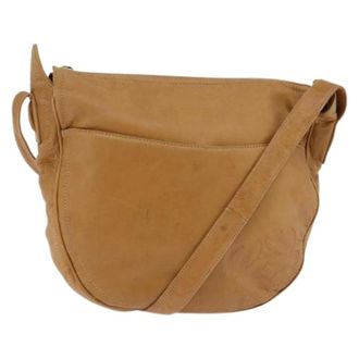 Loewe Pre-owned Cuir sacs-ports-paule - Femme - Pre-owned - Brun - Taille: ONE Size