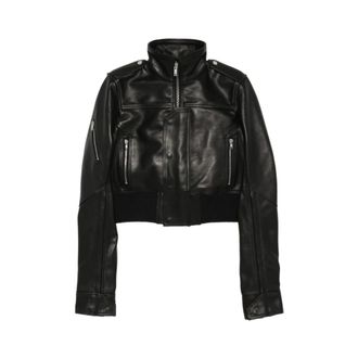 Rick Owens Homme, Vestes, Noir, Taille: S Bomber Jacket