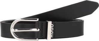 HUGO BOSS Zoey-ML_Sz25 Ceinture, Black1, 100 Femme