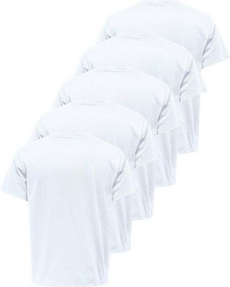 Only & Sons Rundhalsshirt ONSJEFF REG SS TEE 5-PACK OTL (Packung, 5-tlg)