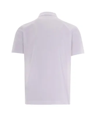 Paul & Shark Mens Polo Shirt Double Piqu&eacute; White Cotton T-shirts And Polos