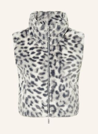 Monari Monari Kunstfell-Weste schwarz