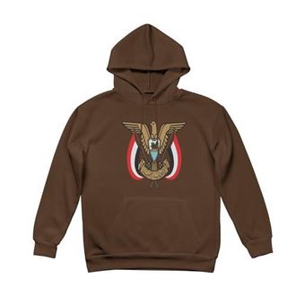 Generic Sweatshirts &Agrave; Capuche Hommes Doublure Polaire Imprim&eacute; Graphique Y&eacute;men Embl&egrave;me National Pull Hoodie Hauts Streetwear Vintage Pull De D&eacute;tente Athleisure