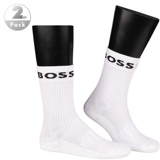 HUGO BOSS Herren Socken schwarz Baumwolle & Mix unifarben