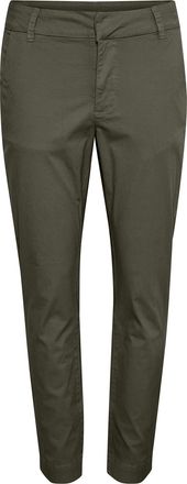 Kaffe Pants Suiting KAmette Damen Hose Elegant Elastische Taille Casual Anzughose Grape Leaf 38